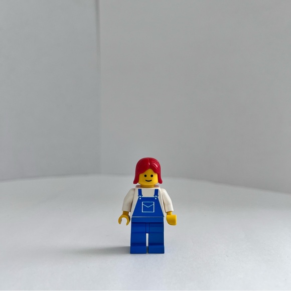 Lego | Other | Lego Dacta Female With Blue Overalls Minifigure | Poshmark